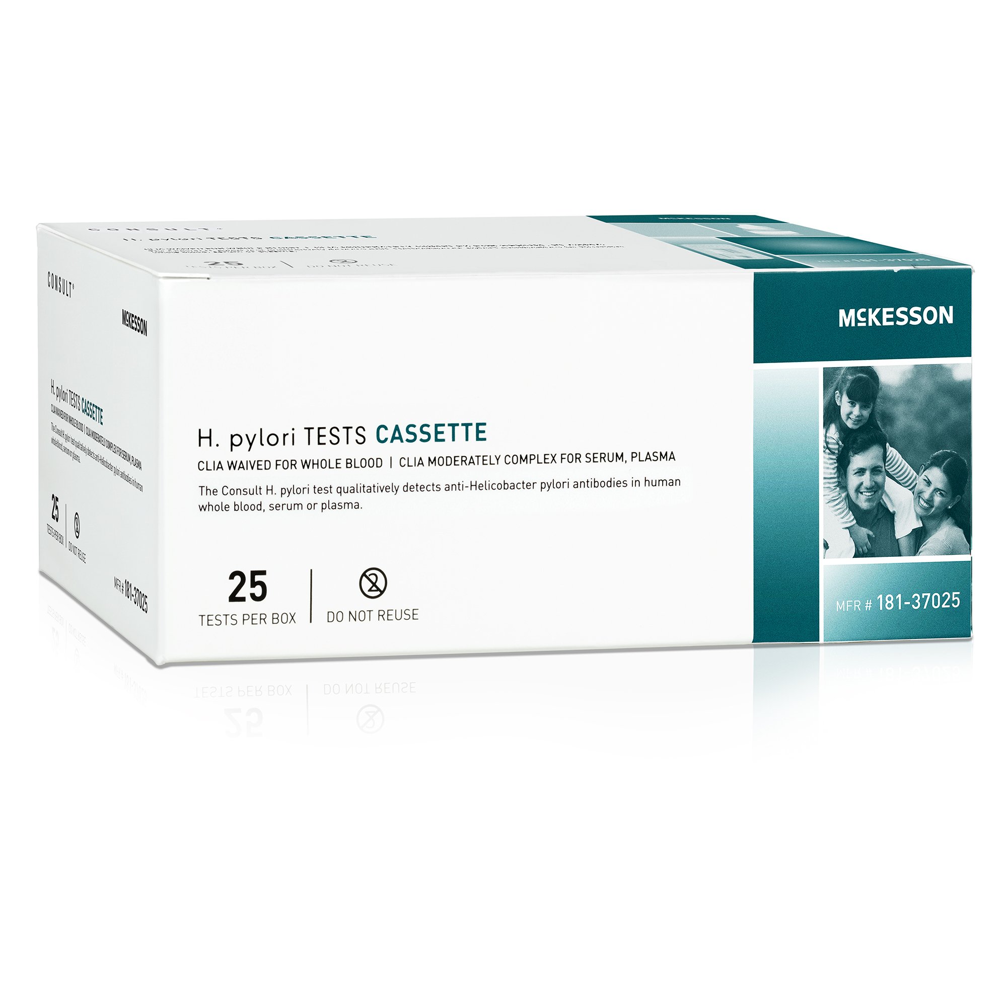H. Pylori Test Kit McKesson H. Pylori 25 Tests CLIA Waived Sample ...