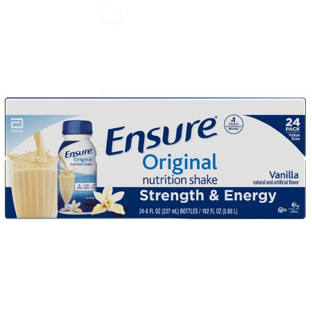 Oral Supplement Ensure® Original Therapeutic Nutrition Shake Vanilla ...