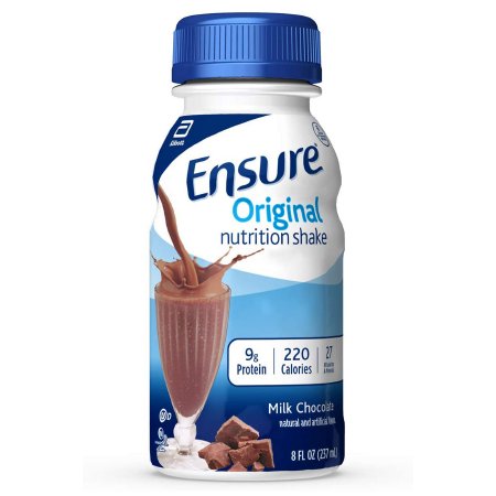 Oral Supplement Ensure® Original Shake Milk Chocolate Flavor Liquid 8 ...